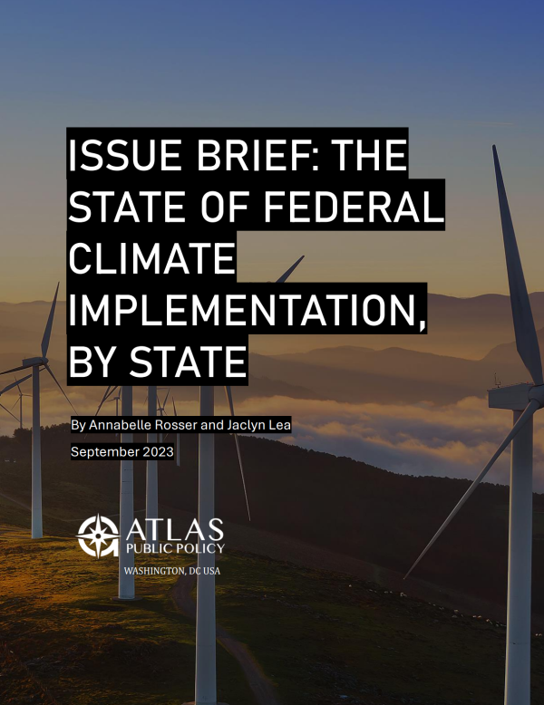 Issue Brief: The State of Federal Climate Implementation, By State ... Issue Brief: The State of Federal Climate Implementation, By State ...